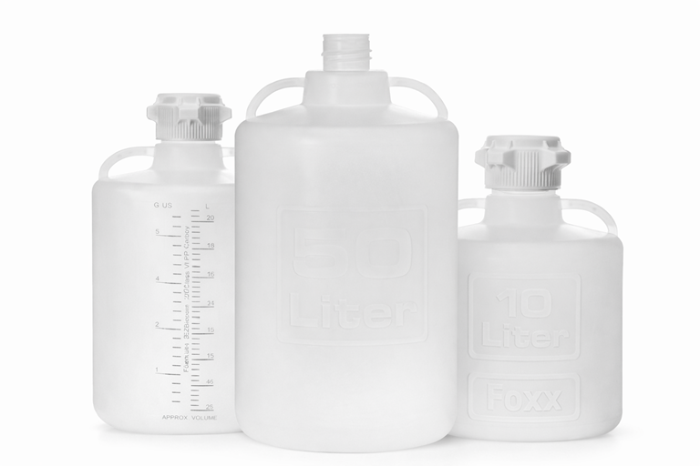 EZclear® Round Carboy - PP – FoxxBioProcess